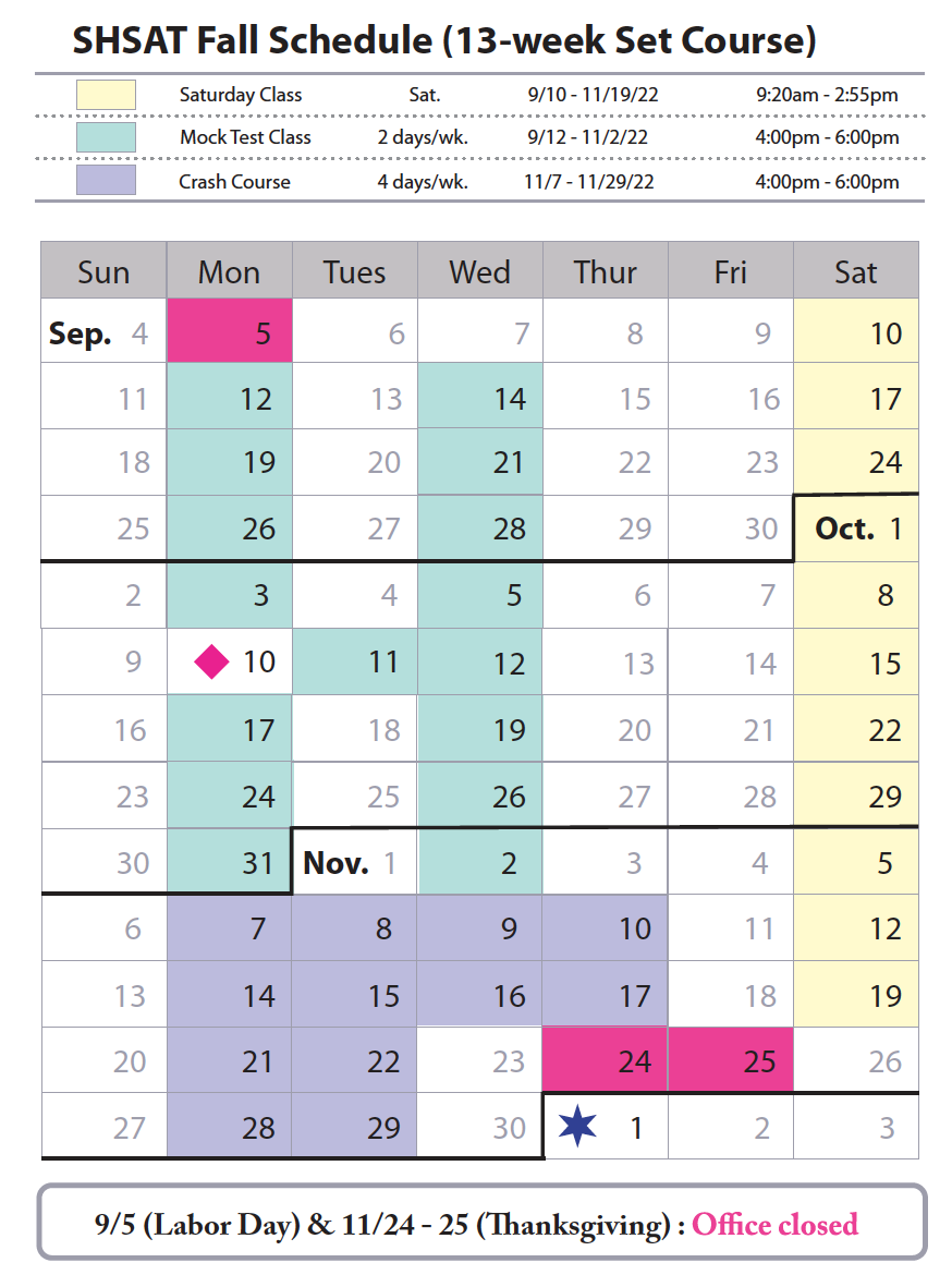 SHSAT (7th – 8th Graders) | Kent Prep